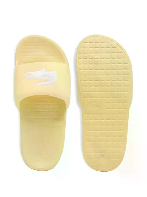 Lacoste Serve Logo Slides - Yellow