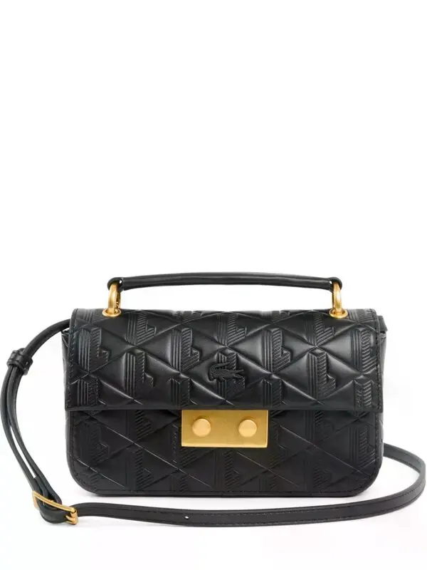 Lacoste Embossed Top-handle Satchel