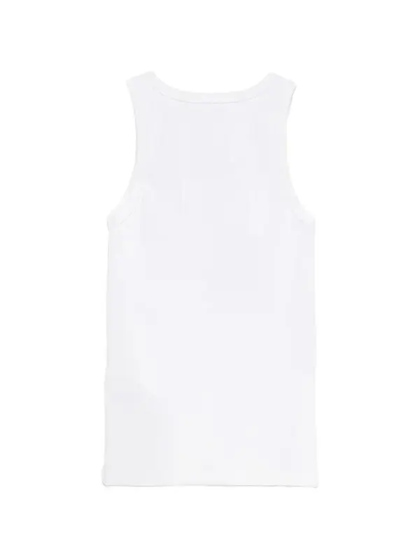 Gcds Embroidered Ribbed T-shirt