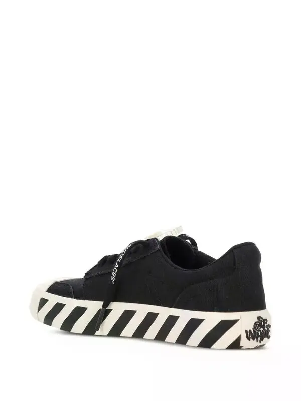 Off-White Vulcanized Undercut Sneakers - Black