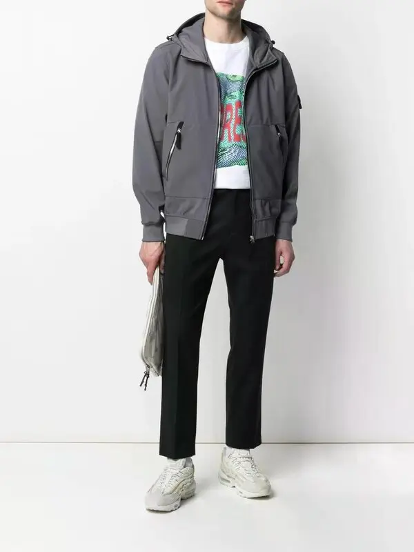 Stone Island Lightweight Hooded Jacket