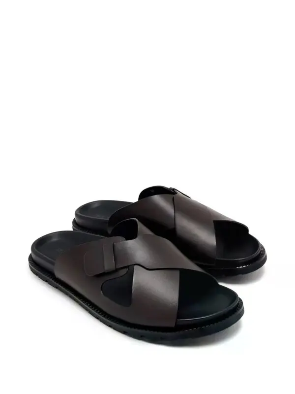 Neil Barrett Crossover-strap Sandals