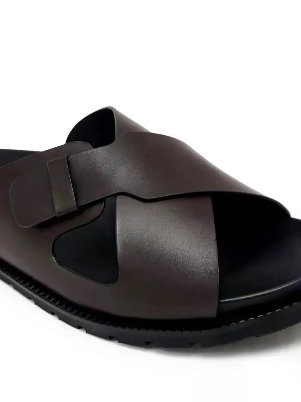 Neil Barrett Crossover-strap Sandals