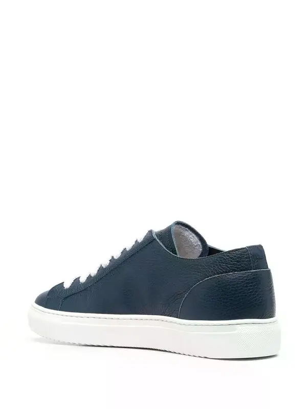 DOUCAL'S Low-top Leather Sneakers - Blue