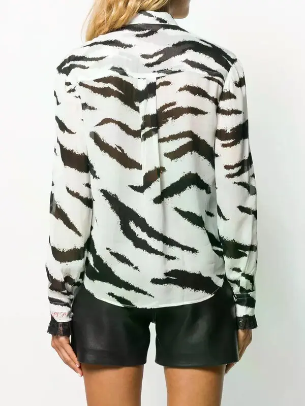 Philosophy Di Lorenzo Serafini Printed Blouse With Bow