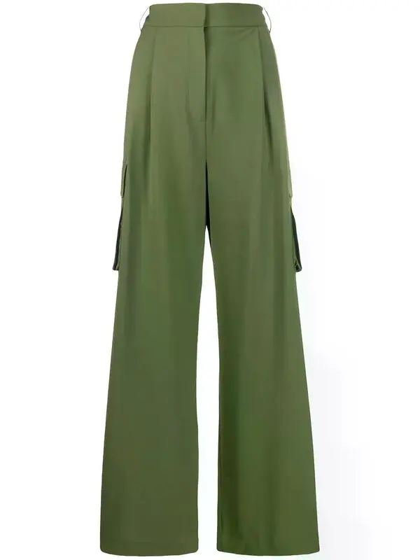 Tibi Cargo Palazzo Trousers