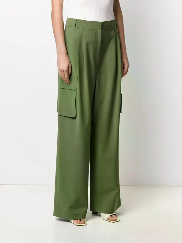 Tibi Cargo Palazzo Trousers