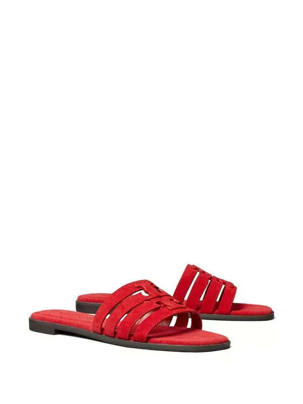 Tory Burch Ines Slides - Red