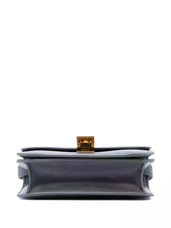 Celine 2020 Teen Classic Box Crossbody Bag - Grey