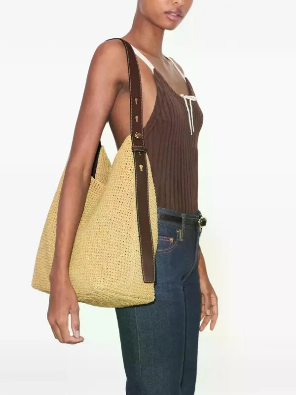 Tory Burch Romy Woven Shoulder Bag