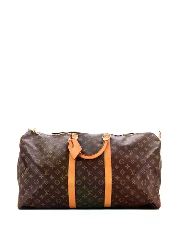 LOUIS VUITTON Keepall 55 Monogram Canvas Travel Bag