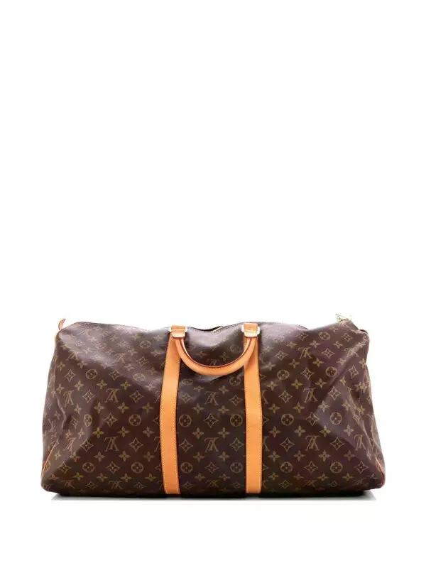 LOUIS VUITTON Keepall 55 Monogram Canvas Travel Bag