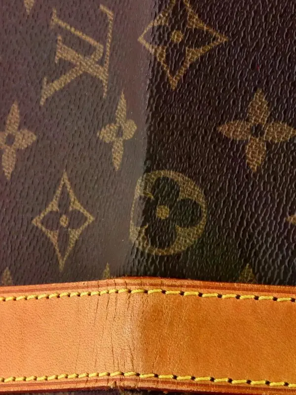 LOUIS VUITTON Keepall 55 Monogram Canvas Travel Bag