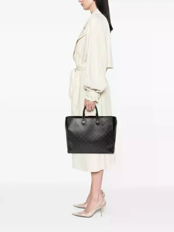 LOUIS VUITTON 2019 Monogram Eclipse Grand Sac Tote