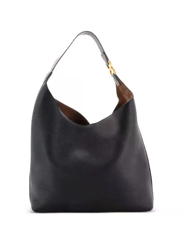 Chloé Marcie Leather Hobo Bag - Black