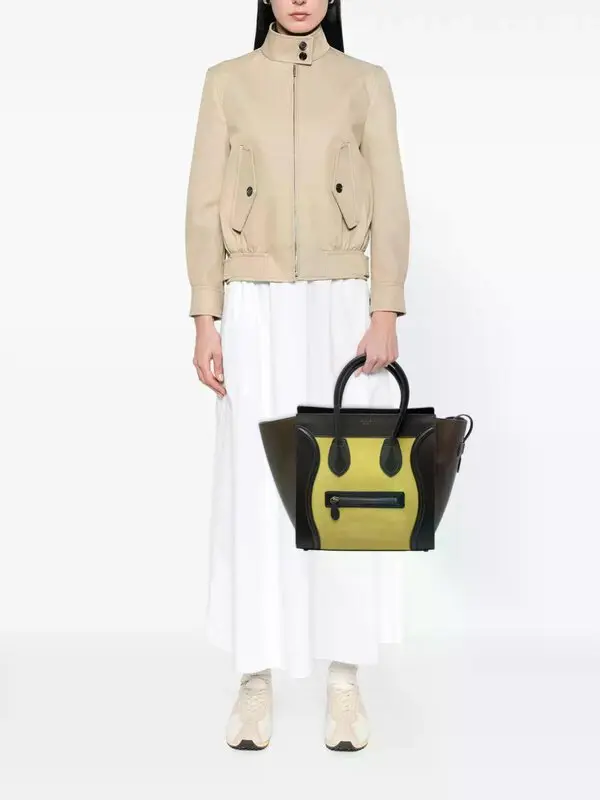Celine 2014 Mini Tricolor Luggage Tote Bag - Multicolour