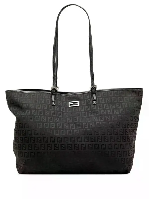 Fendi Zucchino Canvas Tote Bag