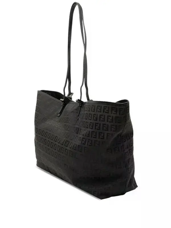 Fendi Zucchino Canvas Tote Bag