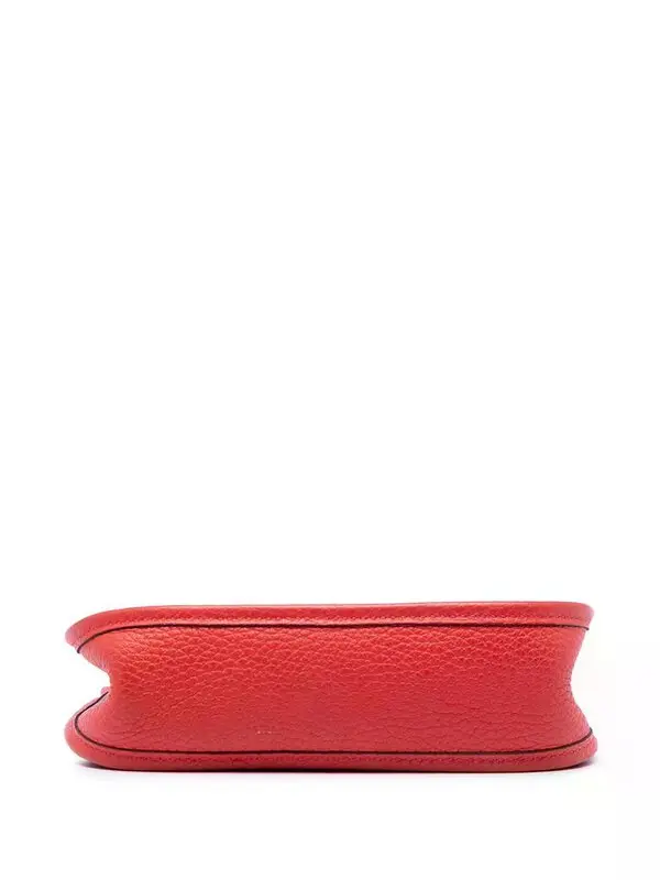 Hermès 2015 Clemence Evelyne I Tpm Crossbody Bag - Red