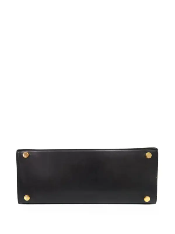 FERRAGAMO Leather Vara Bow Satchel - Blue