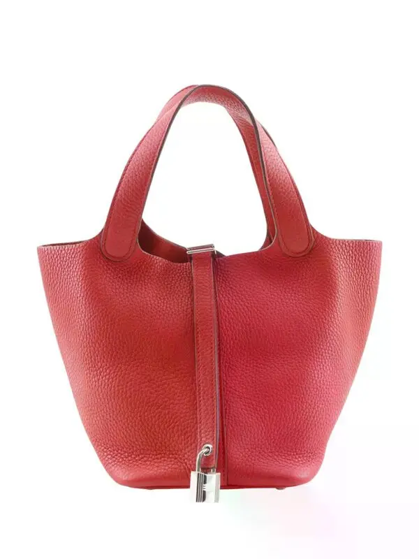 Hermès 2019 Picotin Lock 18 Handbag - Red