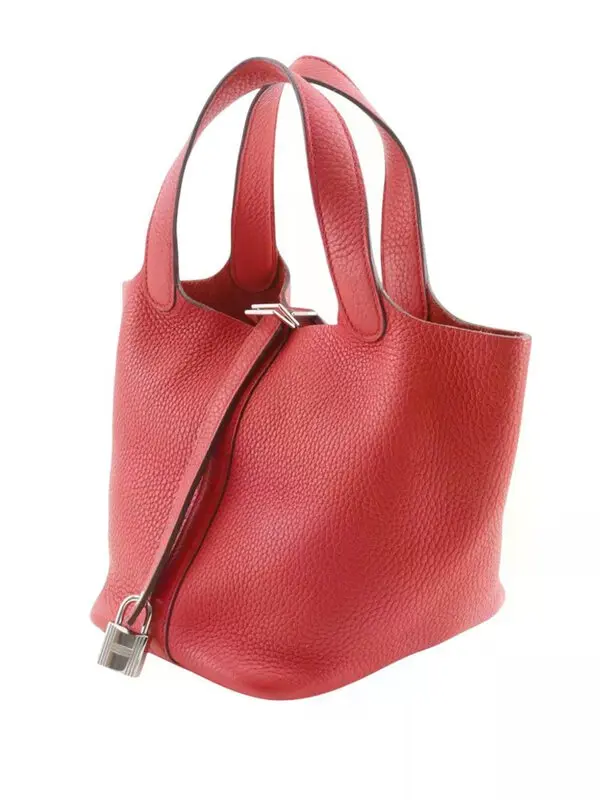 Hermès 2019 Picotin Lock 18 Handbag - Red