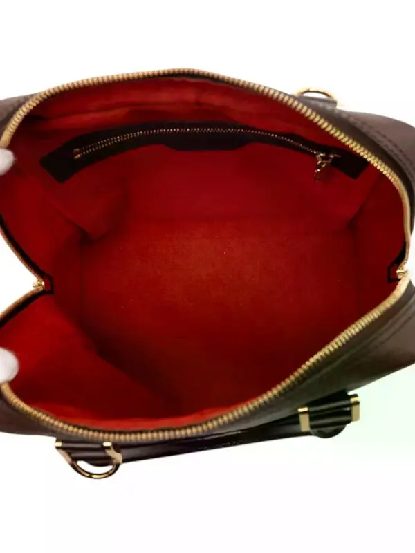 LOUIS VUITTON 2002 Damier Ebene Brera Handbag - Brown
