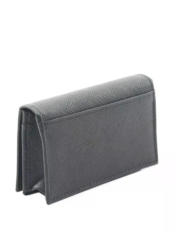 Prada 2013-2026 Saffiano Card Holder - Black