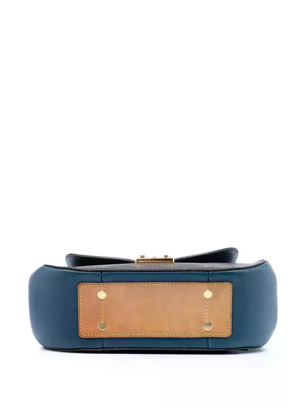 LOUIS VUITTON 2012 Monogram Eden Mm Satchel - Blue