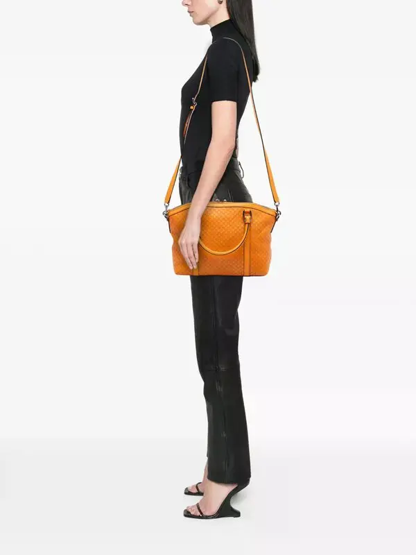 Gucci Medium Guccissima Gg Charm Dome Satchel