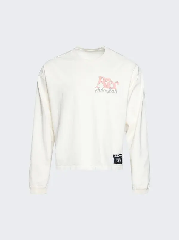 RIVINGTON ROI REBIS Dart Arts Cva Long Sleeves Tee Max - White