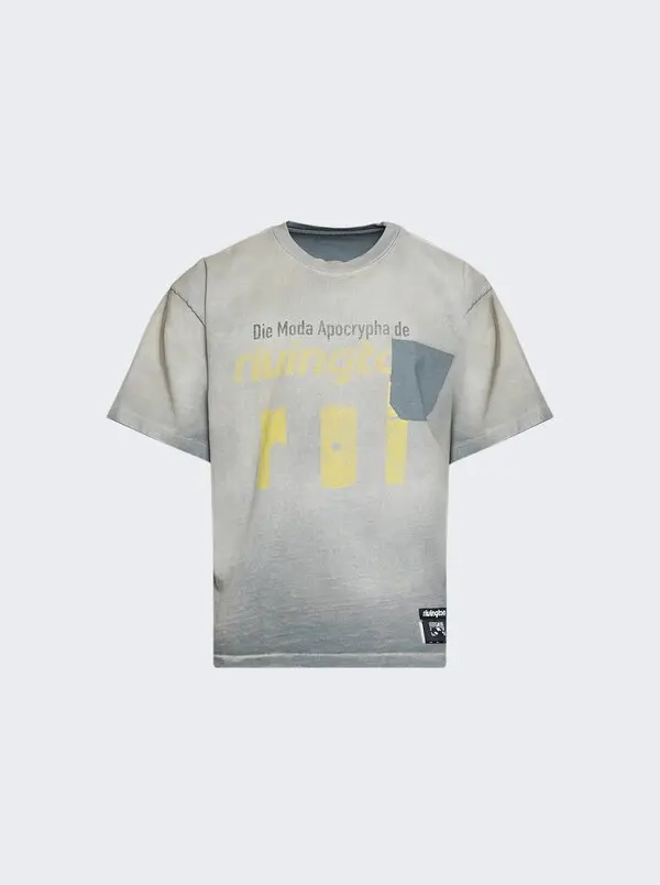 RIVINGTON ROI REBIS Die Moda Cva Tee Grail Grey - Gray