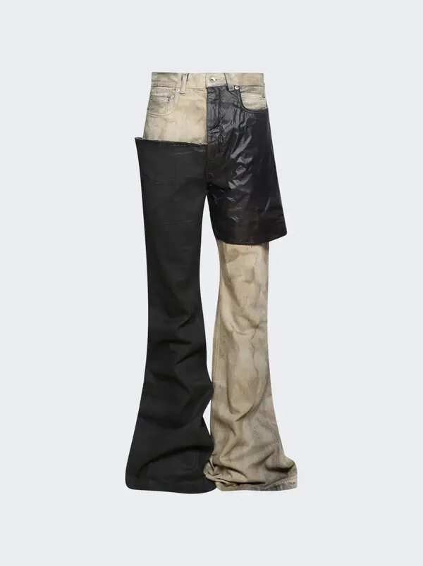Rick Owens Bolan Bootcut Jeans - Grey