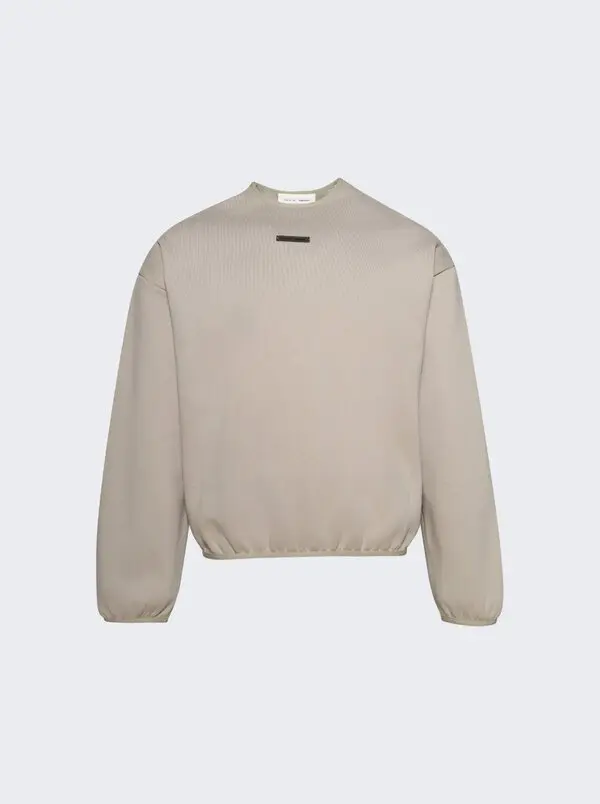 Fear Of God Modern Fit Fleece Crewneck Timber - Brown