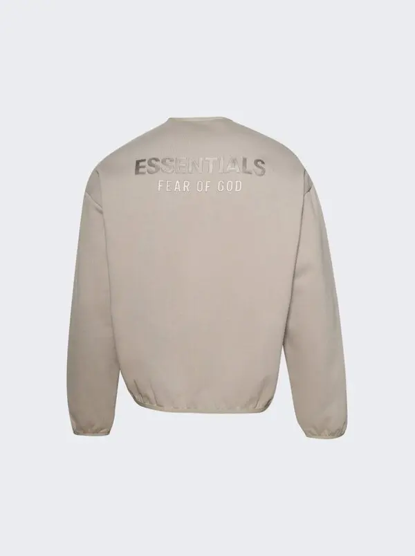 Fear Of God Modern Fit Fleece Crewneck Timber