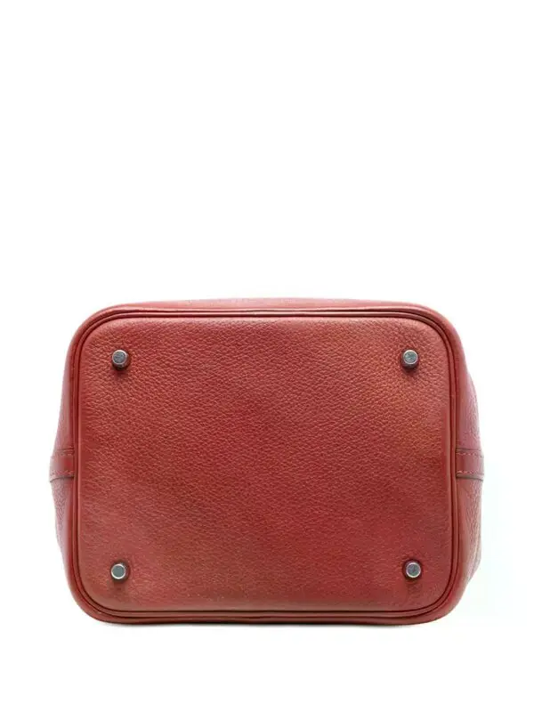 Hermès 2009 Clemence Picotin Lock 22 Handbag - Red