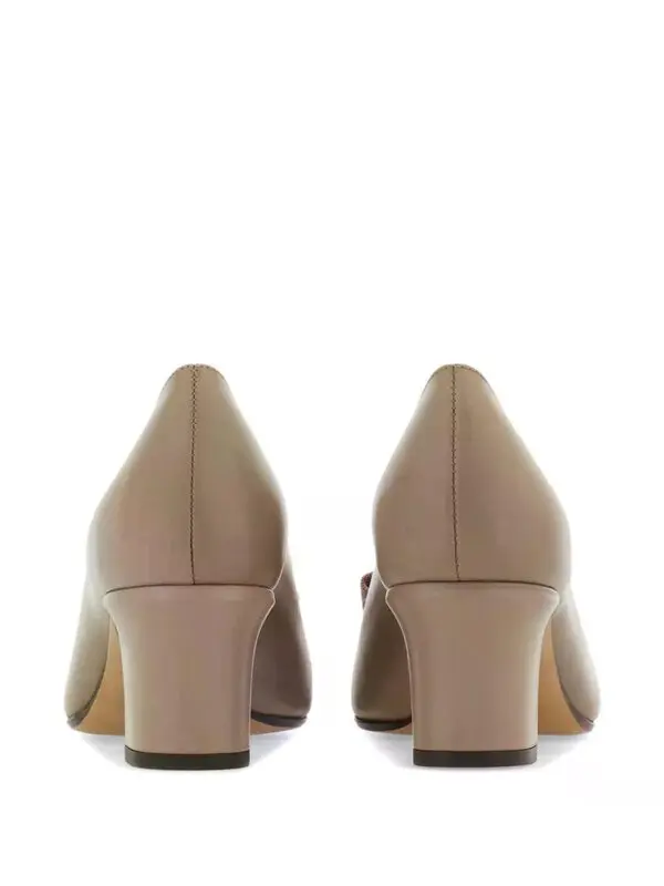FERRAGAMO Vara Bow Block Heel Pumps