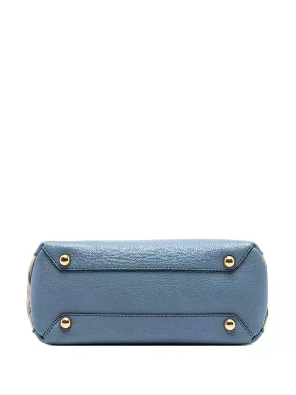 Burberry Small Leather And House Check Banner Satchel