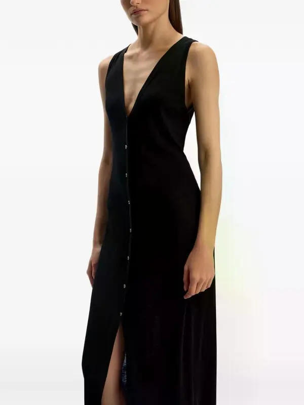 12 STOREEZ Buttoned Maxi Dress