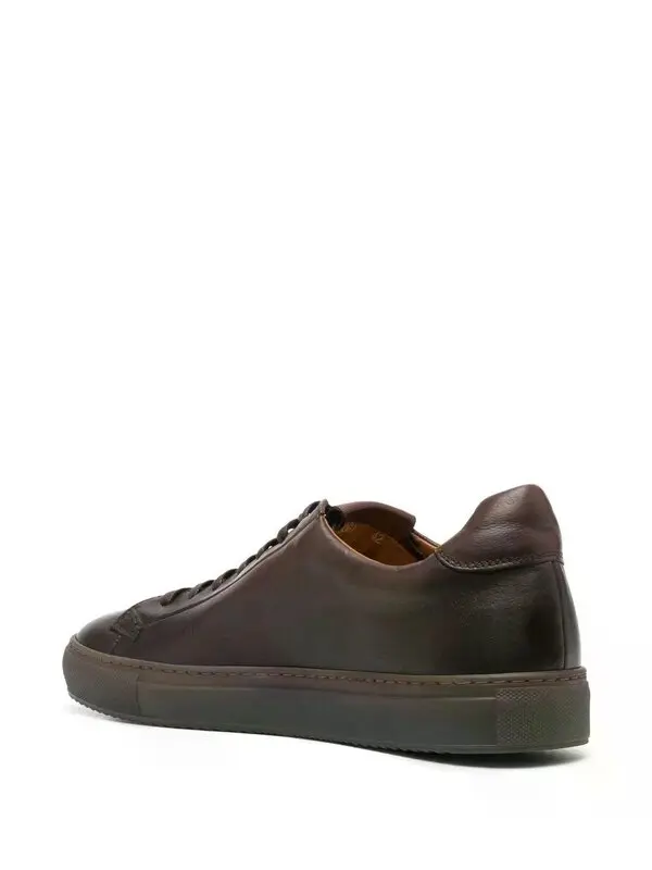DOUCAL'S Lace-up Leather Sneakers