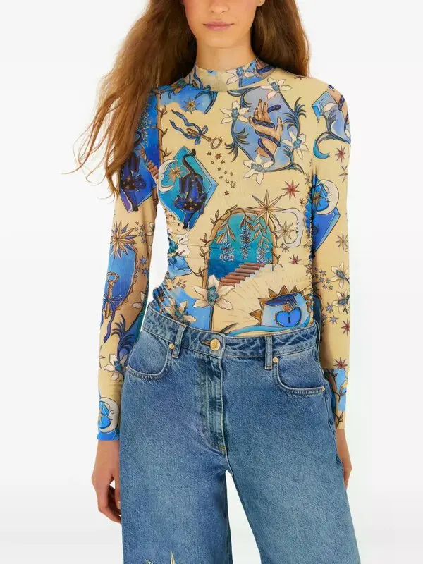 Farm Rio Mystical Sand Top