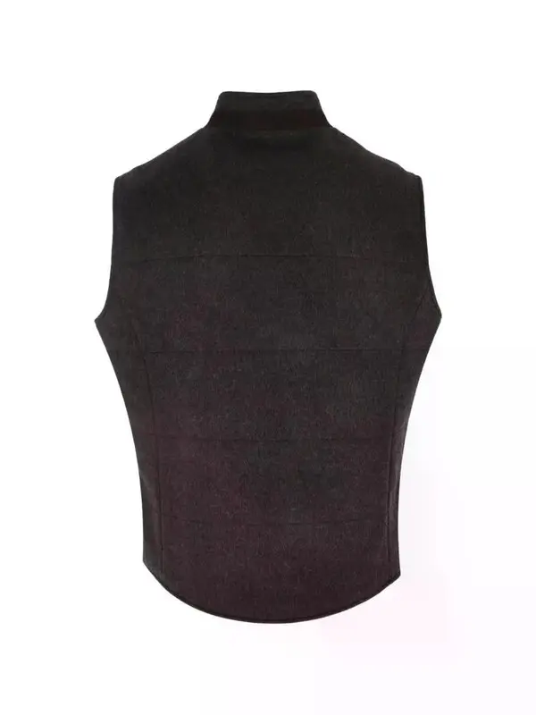 BARBA NAPOLI Buttoned Padded Vest