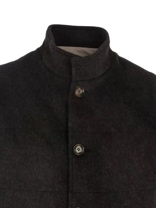 BARBA NAPOLI Buttoned Padded Vest
