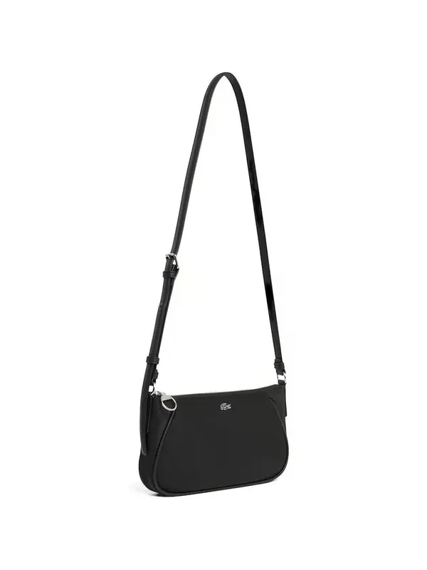 Lacoste Adjustable-strap Logo Shoulder Bag - Black
