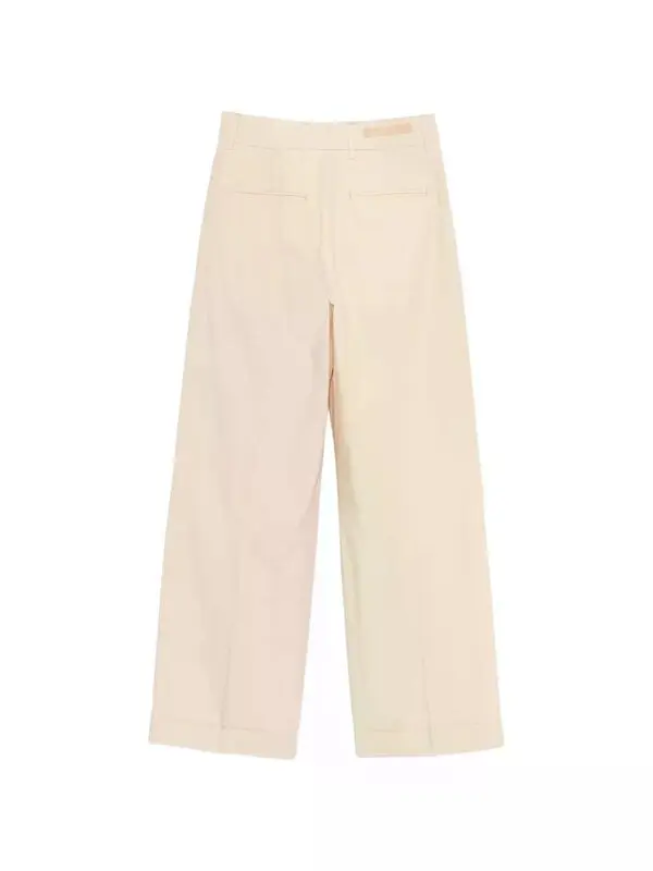 BRIGLIA 1949 Pleated Turn-up Hem Trousers