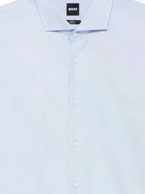 BOSS H-hank Button-fastening Shirt - Blue
