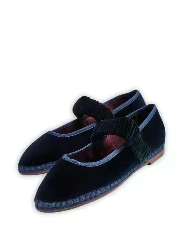 FLABELUS Mafalda Ballerina Flats - Blue
