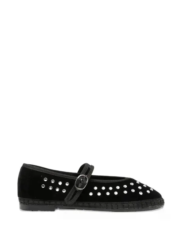 FLABELUS Mae Ballerina Flats - Black
