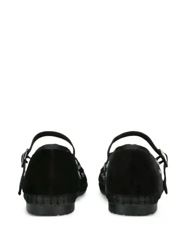 FLABELUS Mae Ballerina Flats - Black