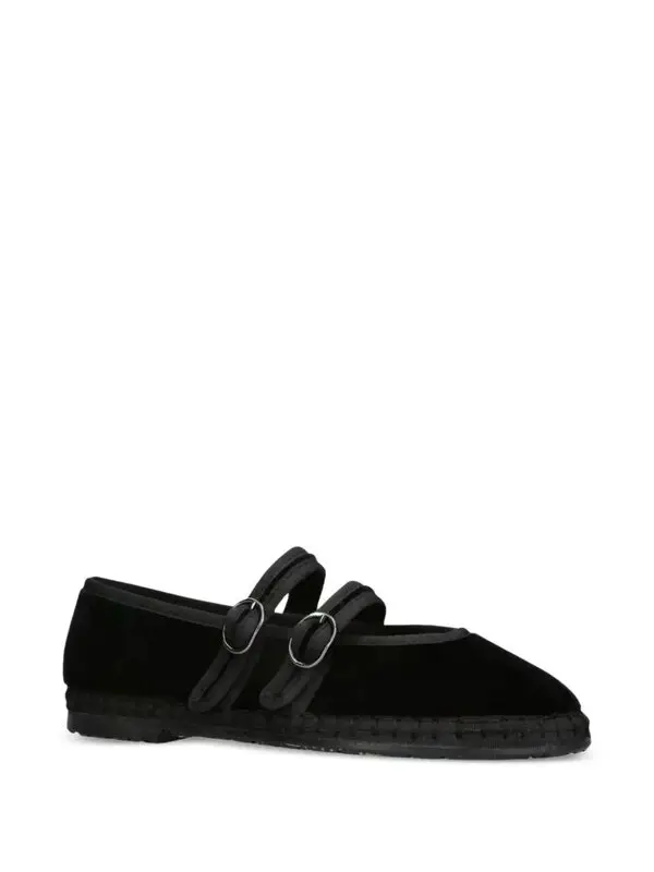 FLABELUS Claire Ballet Flats - Black